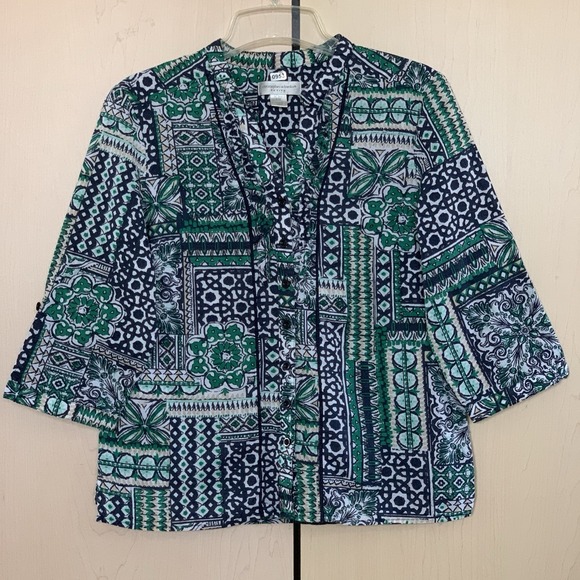 Christopher & Banks | Tops | Christopher Banks Top Womens 34 Sleeve ...